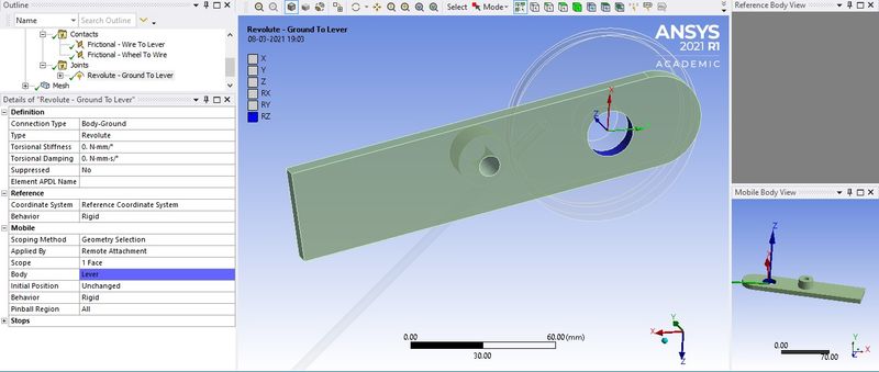 Week 4 -To analyze the simulation of bending of wire for 3 different non-linear material and ...